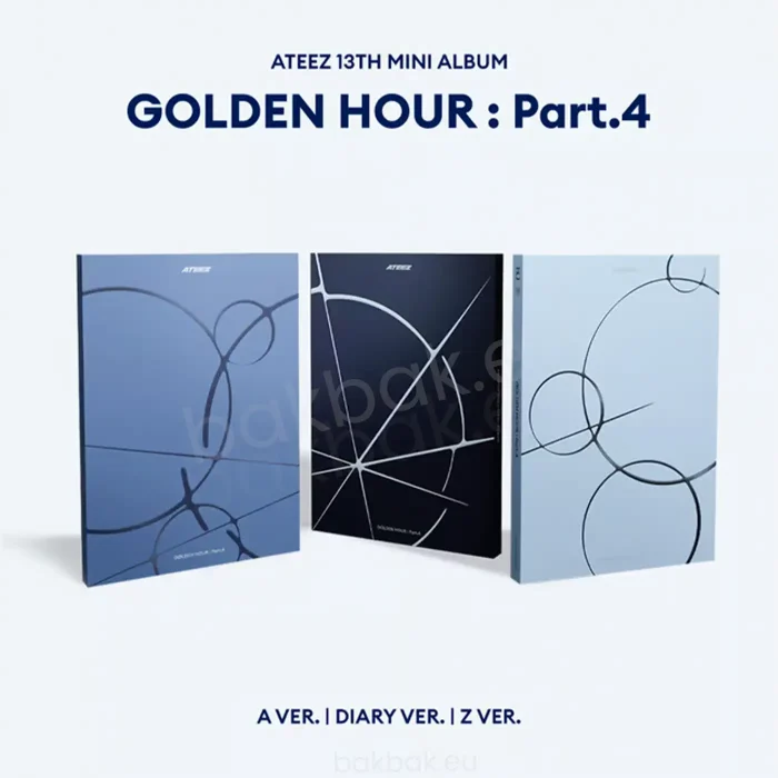 ATEEZ – Golden Hour : Part.4 + Limited Photocards* [13th Mini Album ...
