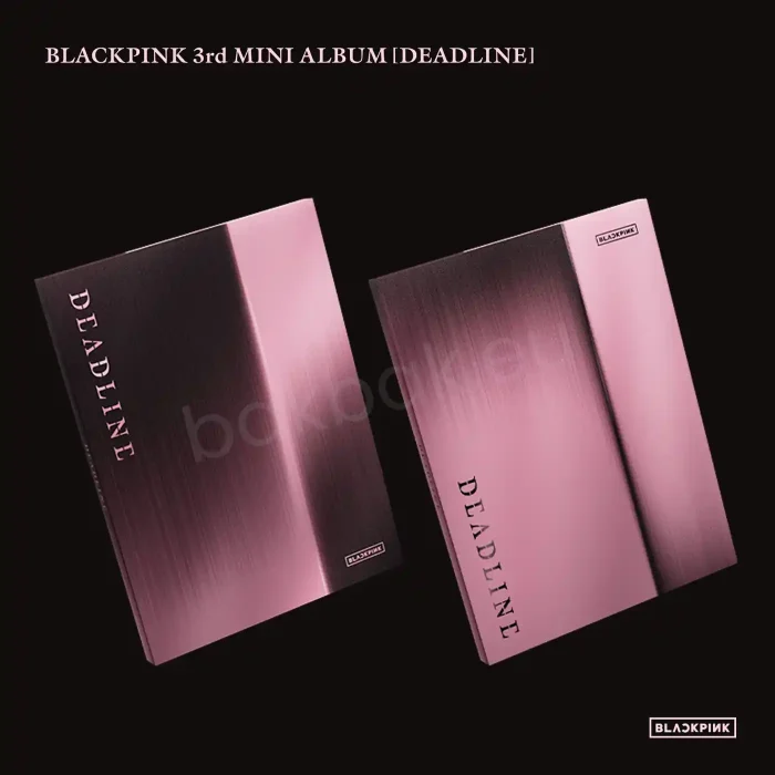 BLACKPINK – DEADLINE (BLACK Ver. / PINK Ver.) + Limited Photocards ...
